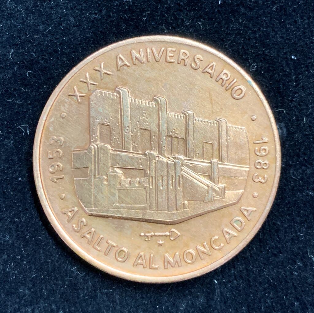 1983 30th Anniv. of the Assault on Moncada Medal - Coinacopia